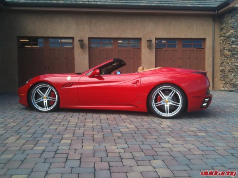 Lowering a Ferrari California with H&R Springs – Vivid Racing News