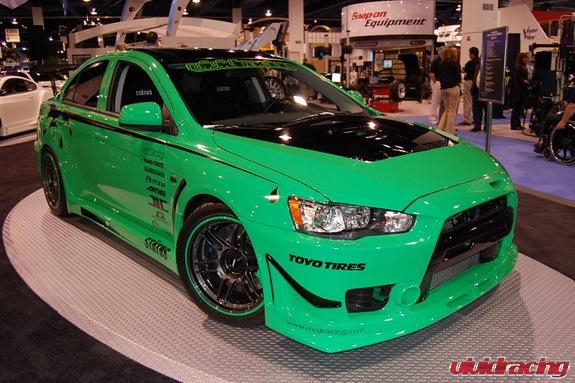 The EVO X Green Monster Resurfaces Online – Vivid Racing News