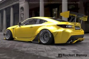 Full Rocket Bunny Body Kits For Lexus RC-F and RC350 Models - From ...