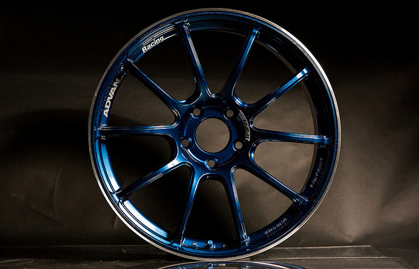 Advan RZII Wheels Indigo Blue Photoshoot - Vivid Racing News