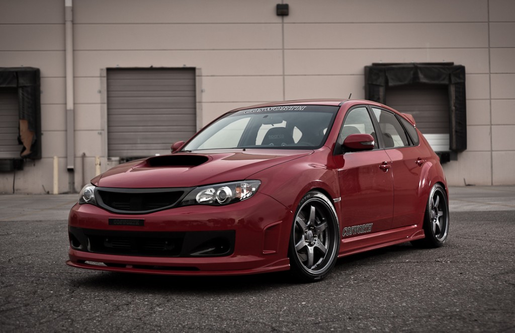 Project Subaru STI II Flushed Out with Volk G2 Wheels - Vivid Racing News