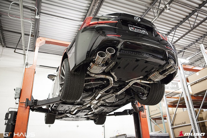 The Lexus RC-F with Meisterschaft Exhaust Sounds Mental! - Vivid Racing ...