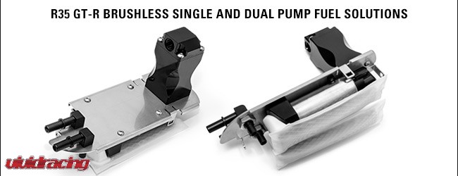 New Alpha Performance R35 GT-R Omega Brushless Fuel Pump System - Vivid ...