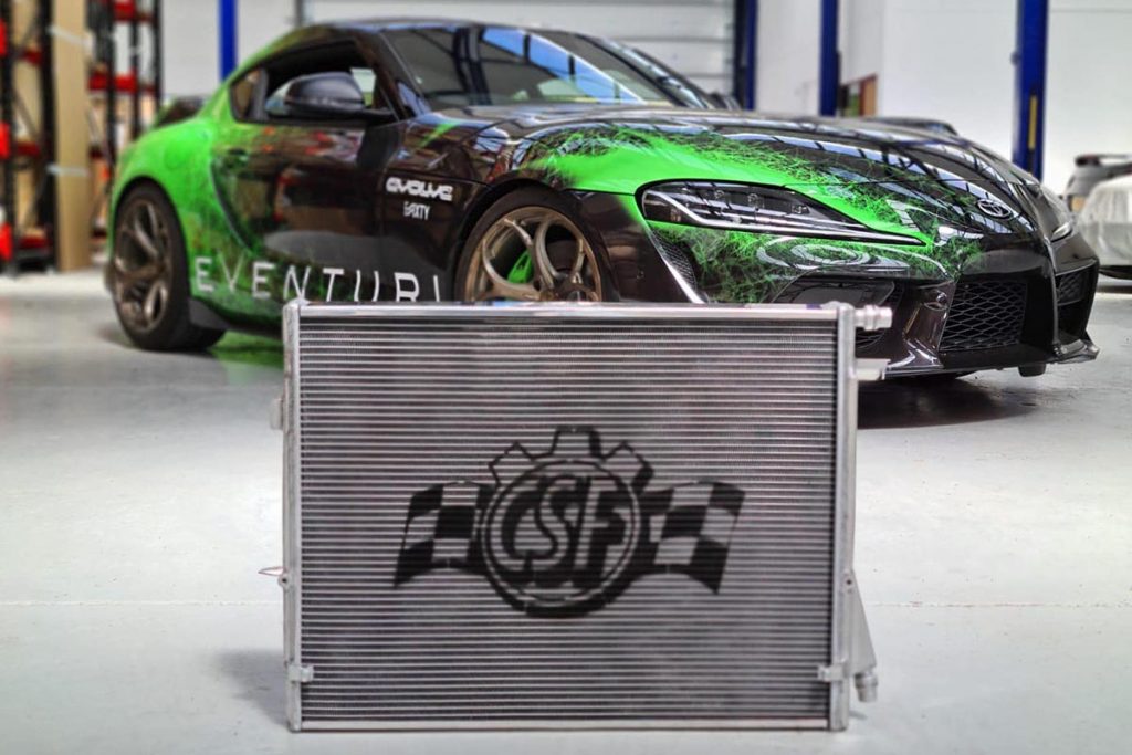 All-New CSF High Performance Heat Exchanger Available For Toyota Supra ...