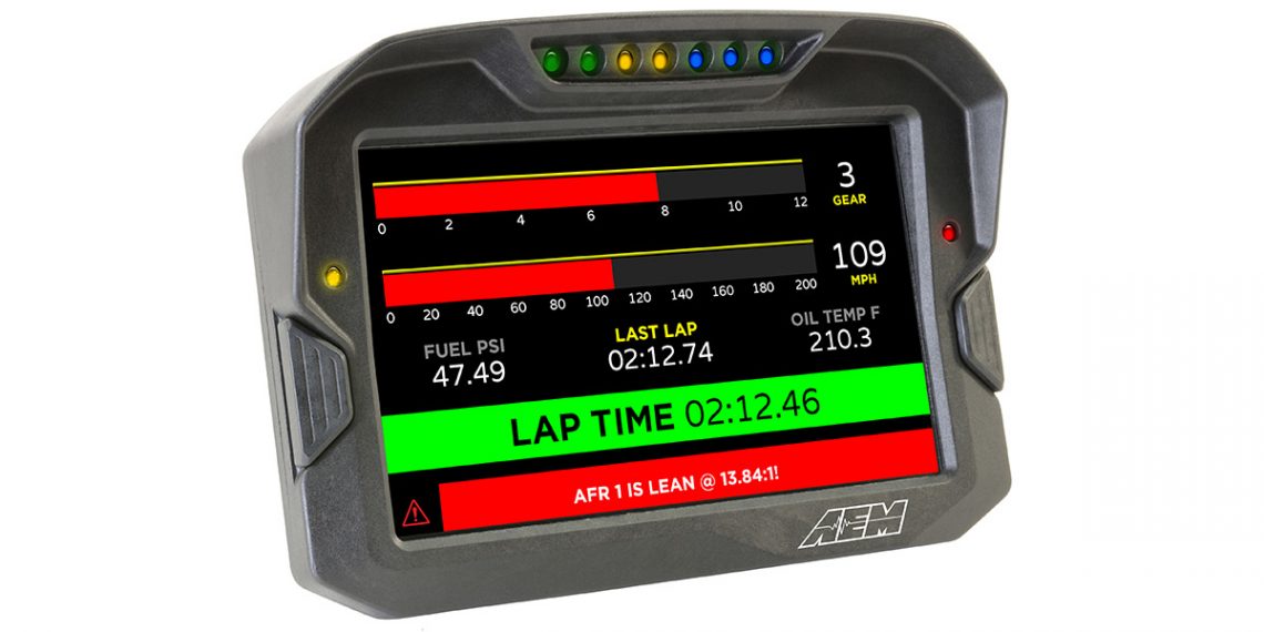 Introducing New AEM CD-7 Carbon Digital Dash – Vivid Racing News