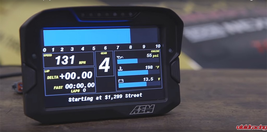 AEM CD-7 Digital Racing Dash Displays Now Available! Video Included ...