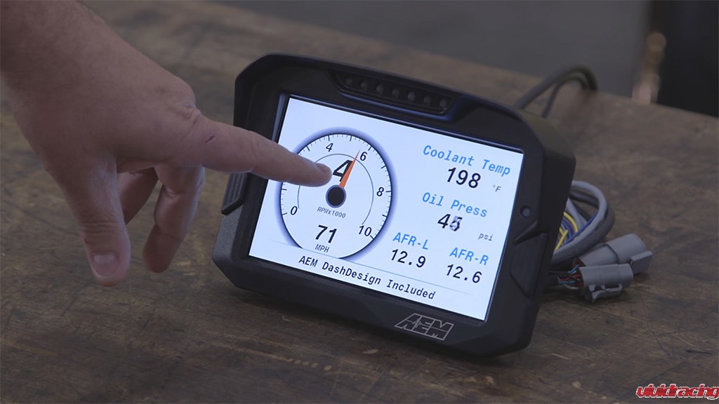 AEM CD-7 Digital Racing Dash Displays Now Available! Video Included ...