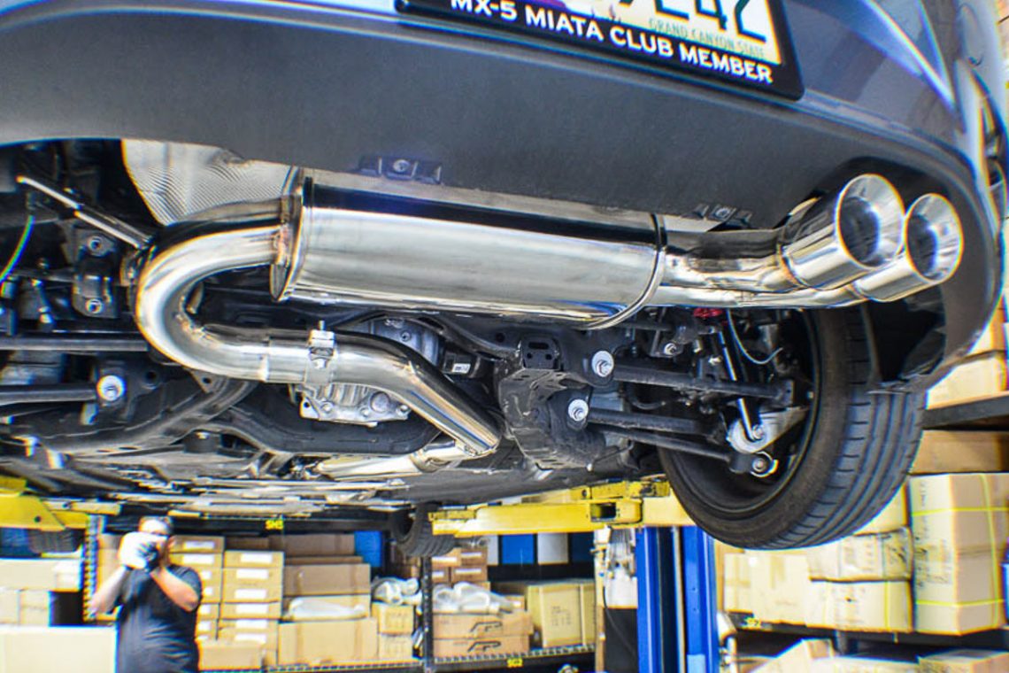All-New Agency Power ND Miata Exhaust Now Available! - Vivid Racing News