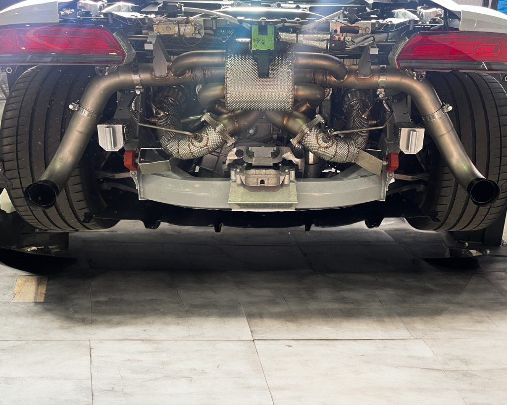 The Most Exotic Sounding Audi R8 V10 Gen 2 Facelift Exhaust - Vivid ...