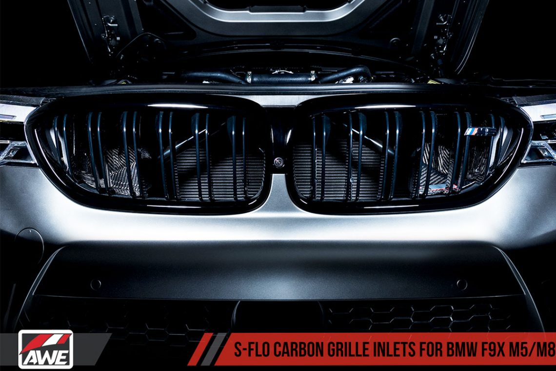 Now Available: BMW F9X AWE S-FLO Carbon Intake - Vivid Racing News