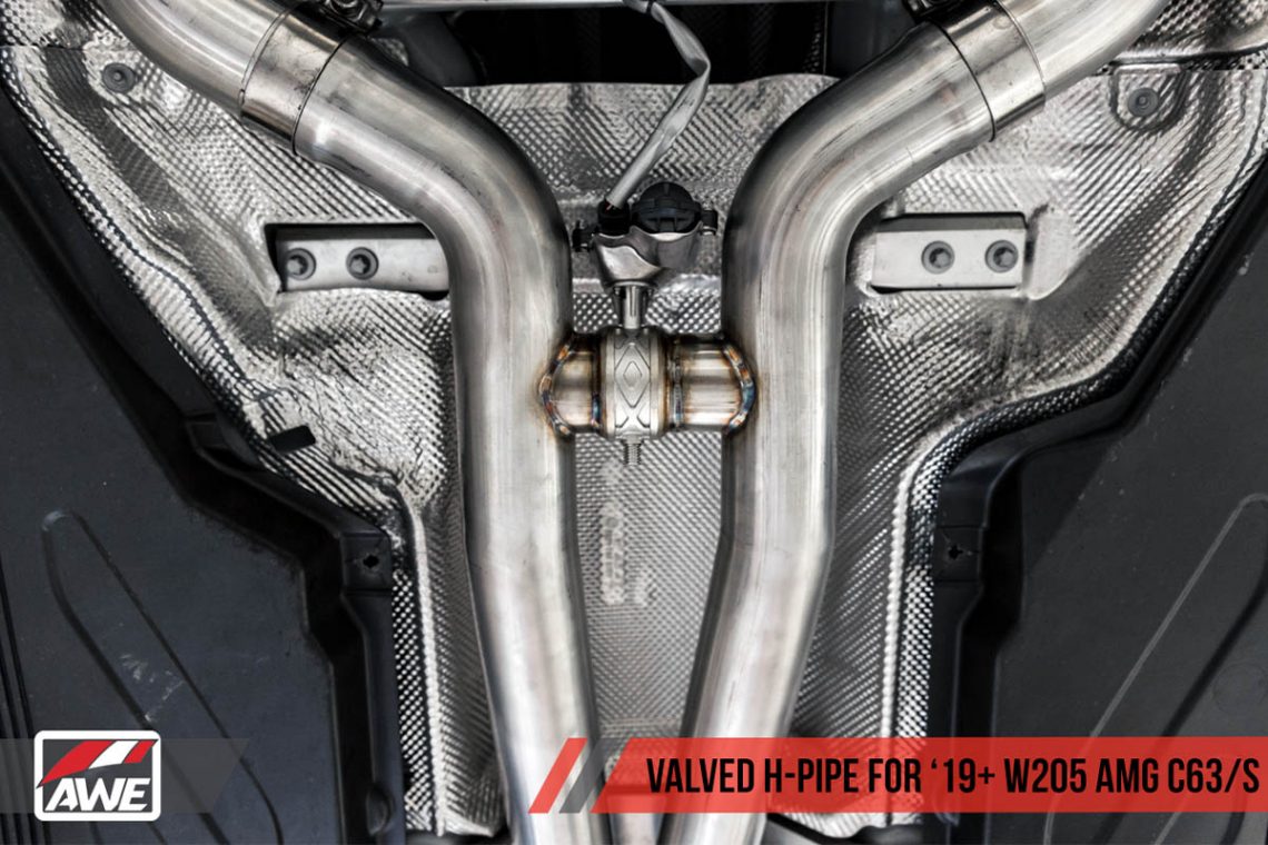 New Exhaust for Mercedes-Benz C63 / S W205 2019+ From AWE Tuning ...