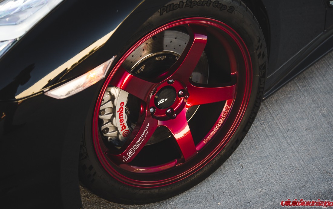 Phoenix Red Advan GT's Installed on Customers Nissan R35 GT-R - Vivid ...