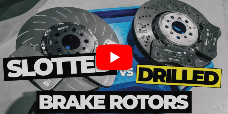 Slotted vs Drilled vs Standard Brake Rotors in 60 Seconds - Vivid Racing News