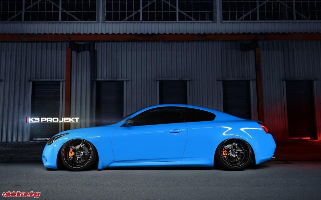 K3 Projekt Delivers Heat with this Blue Infiniti G37 - Vivid Racing News