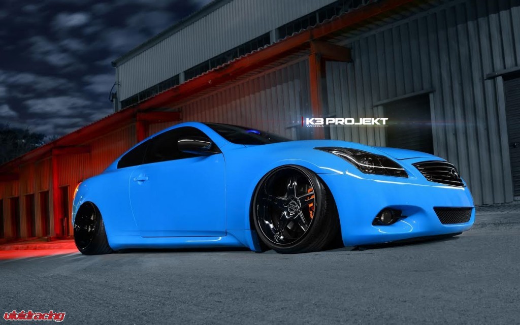 K3 Projekt Delivers Heat with this Blue Infiniti G37 - Vivid Racing News