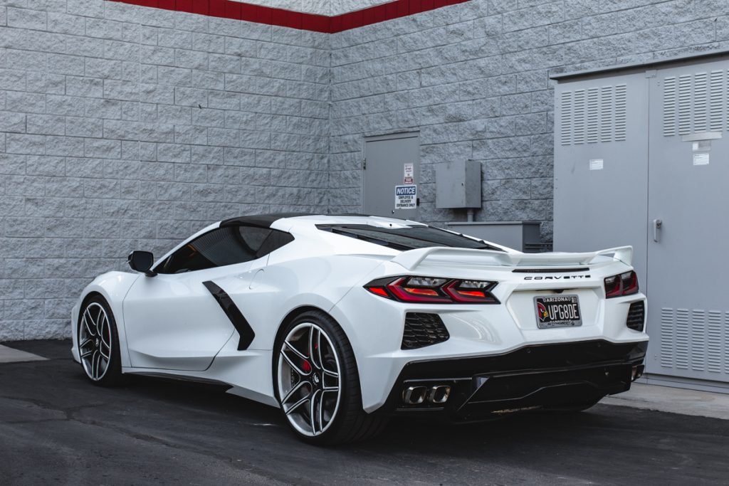 How To Install Corvette C8 Lowering Collars - Vivid Racing News