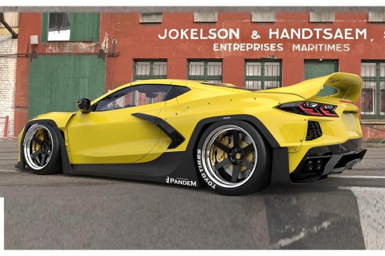 All-New C8 Corvette Gets The Pandem Treatment - Vivid Racing News