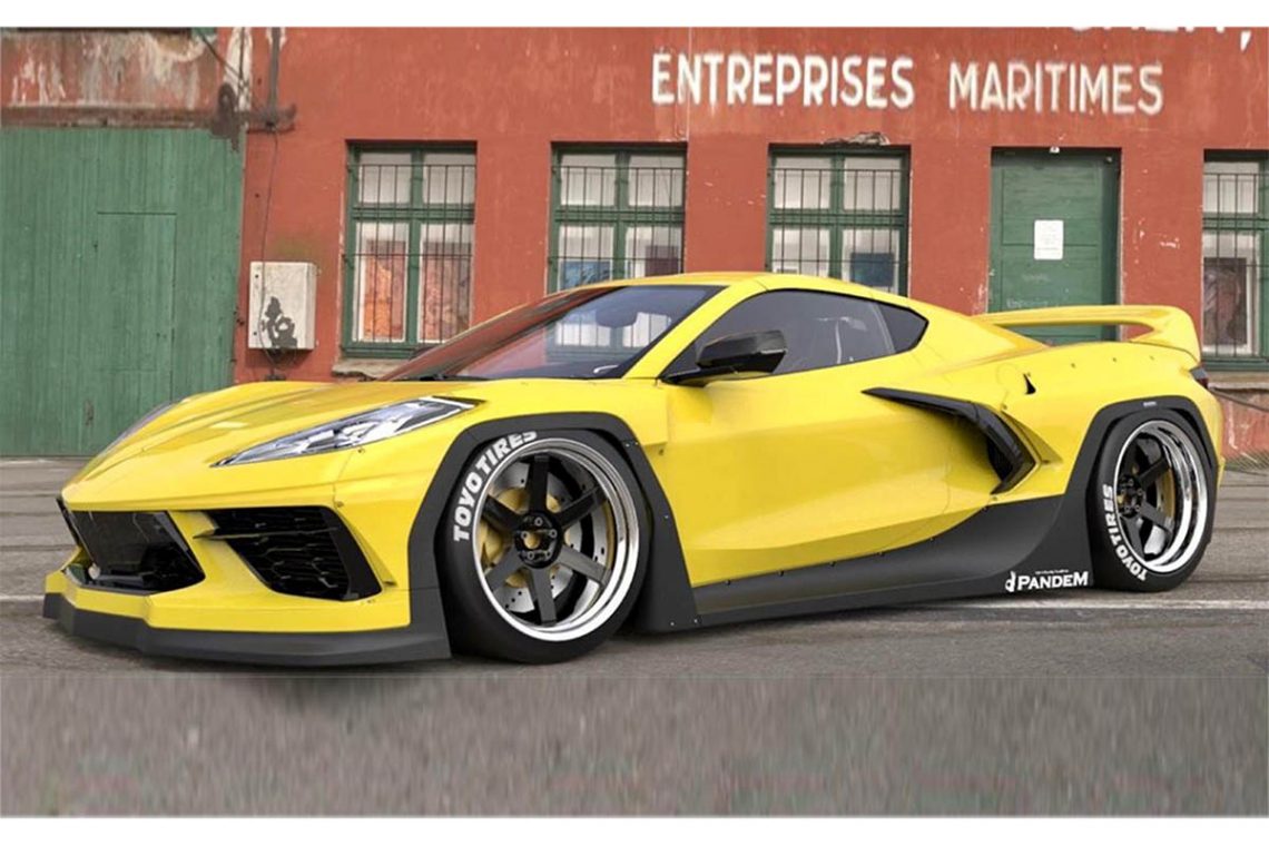 All-New C8 Corvette Gets The Pandem Treatment - Vivid Racing News