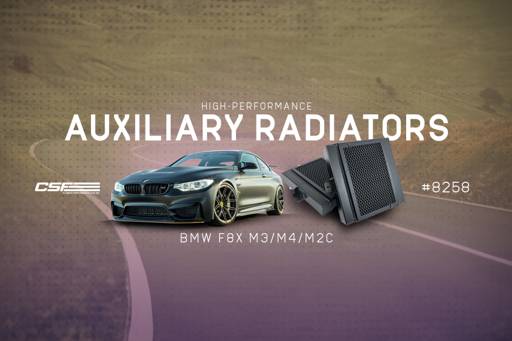 NEW CSF High-Performance Auxiliary Radiator for BMW F8X - Vivid Racing News