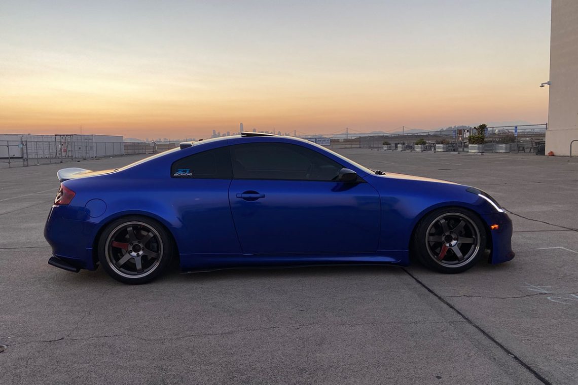 Infiniti G35 Coupe Featuring A Stunning Set Of Volk Racing TE37SL ...