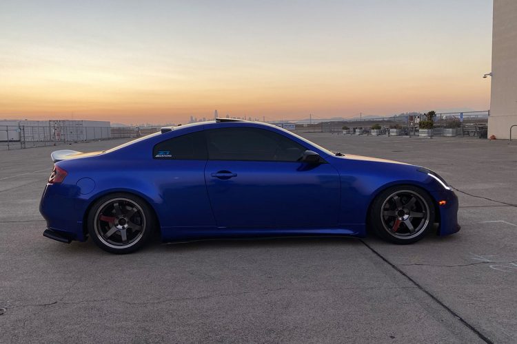 Infiniti G35 Coupe Featuring A Stunning Set Of Volk Racing TE37SL ...