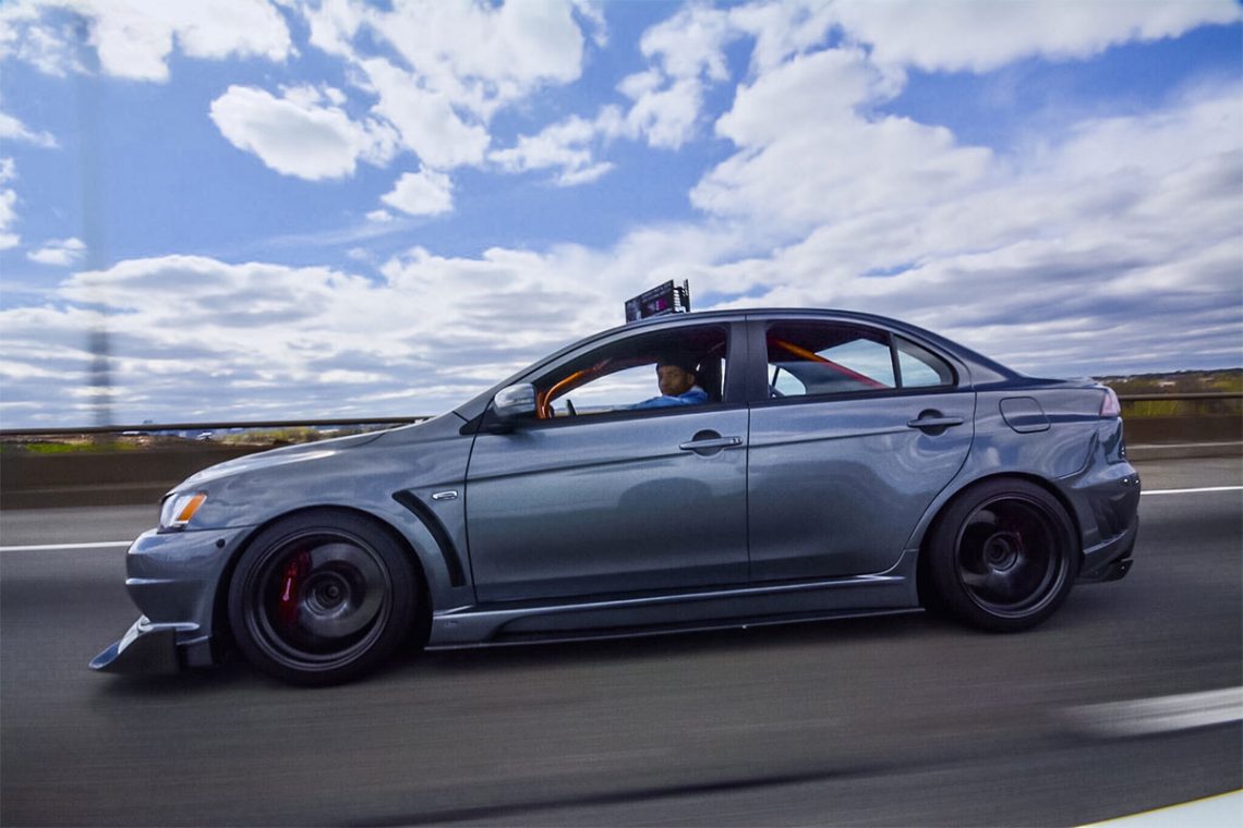 Customer Spotlight: Evo X on Volk Racing ZE40 Wheels - Vivid Racing News