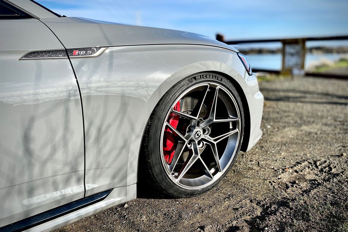 Customer Spotlight: Audi RS5 on HRE FF11 Wheels - Vivid Racing News