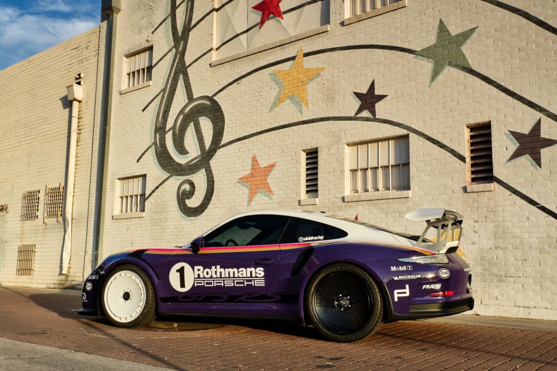 Vivid Racing Porsche Gets Wrapped with Rothmans Livery + Custom Made ...