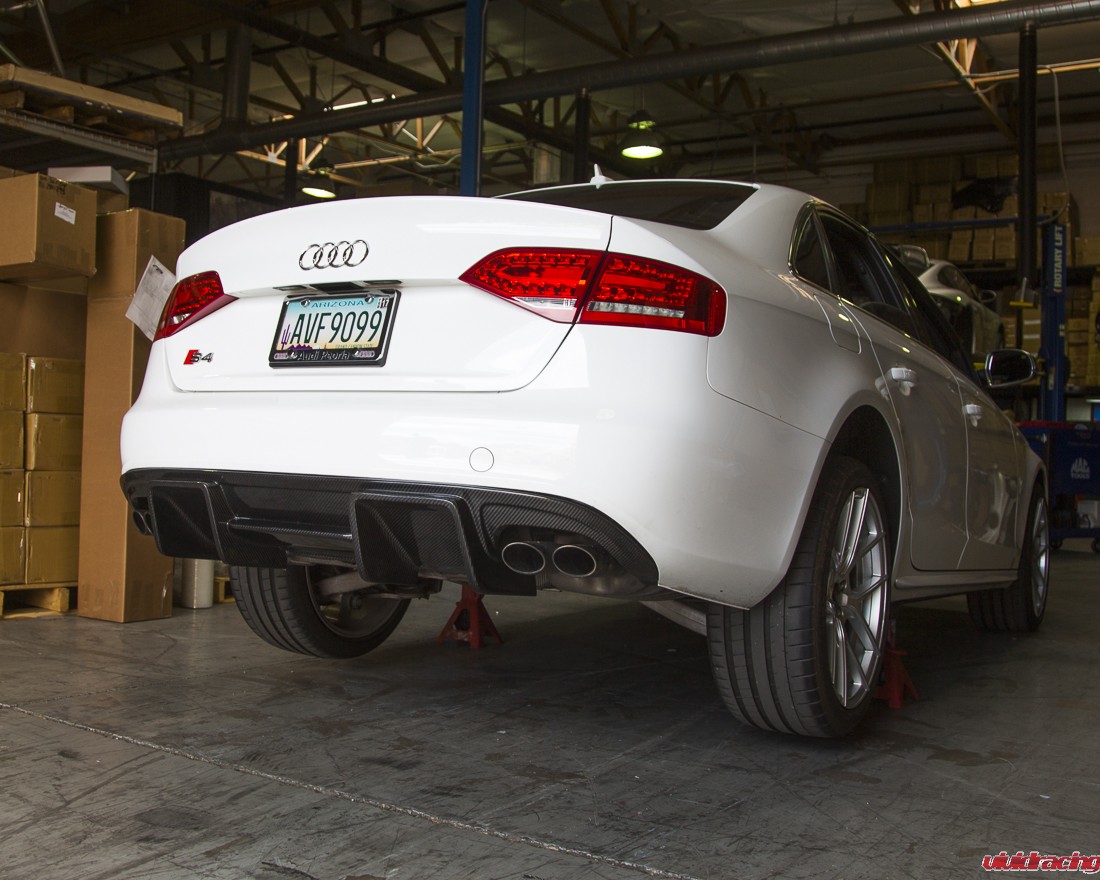 New Arrival - Agency Power Rear Carbon Fiber Diffuser For Audi B8 A4/S4 ...