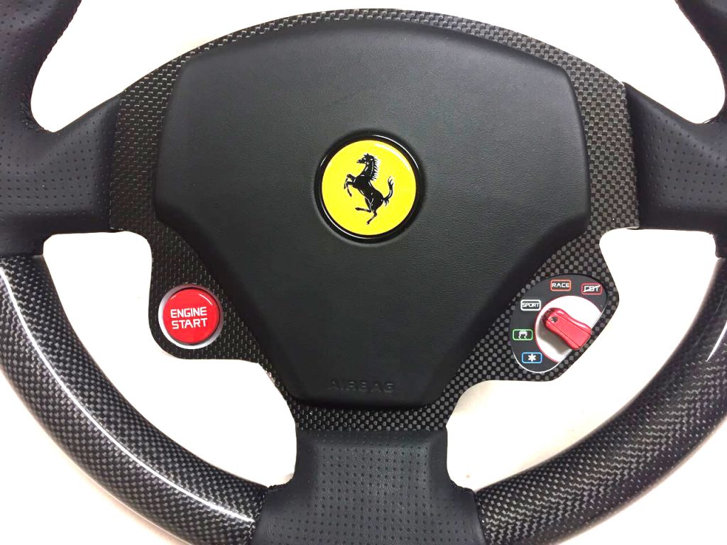 Custom Personalized Ferrari F430 Steering Wheels are now Available ...