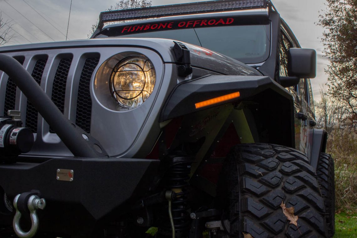 Now Available - Fishbone Off-Road Jeep JL Wrangler Fenders - Vivid ...