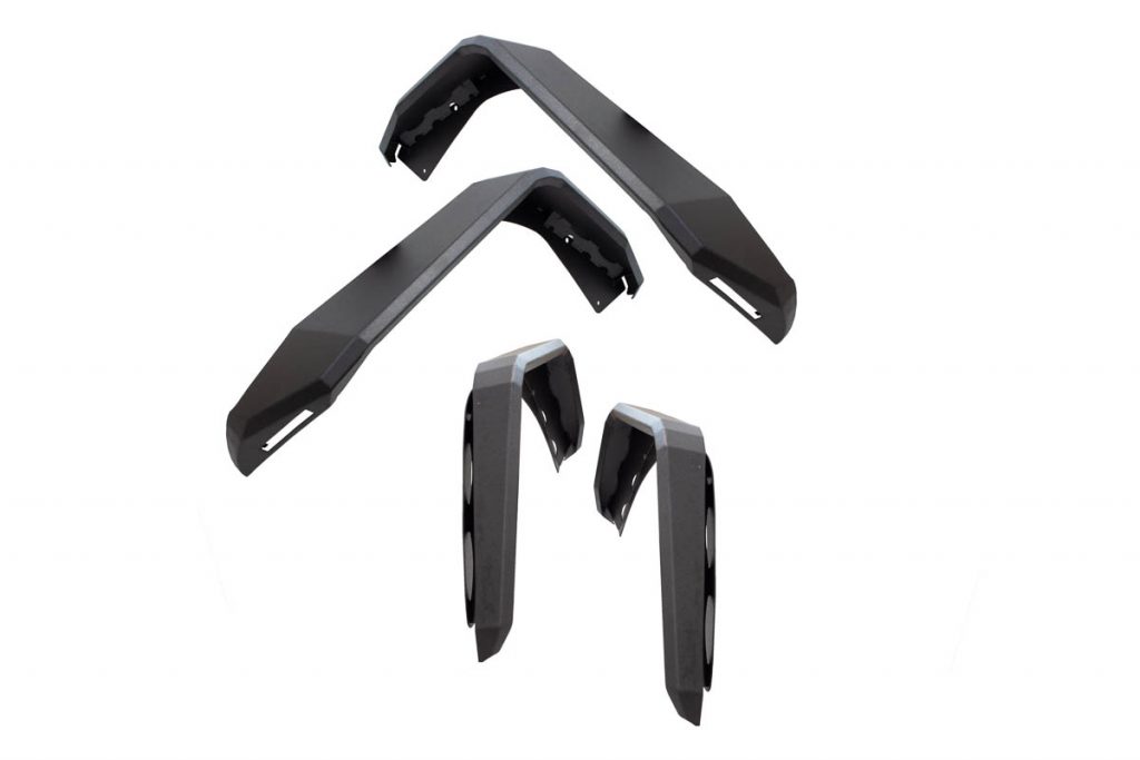 Now Available - Fishbone Off-Road Jeep JL Wrangler Fenders - Vivid ...