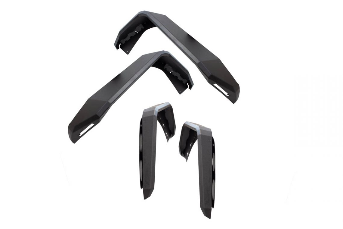 Now Available - Fishbone Off-Road Jeep JL Wrangler Fenders - Vivid ...