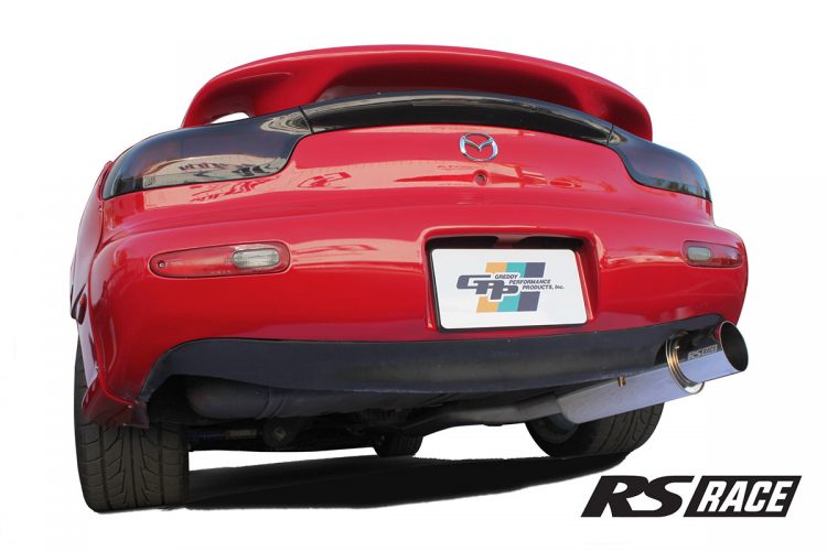 New Release! Greddy GPP RS-Race Exhaust for Mazda RX7 – Vivid Racing News