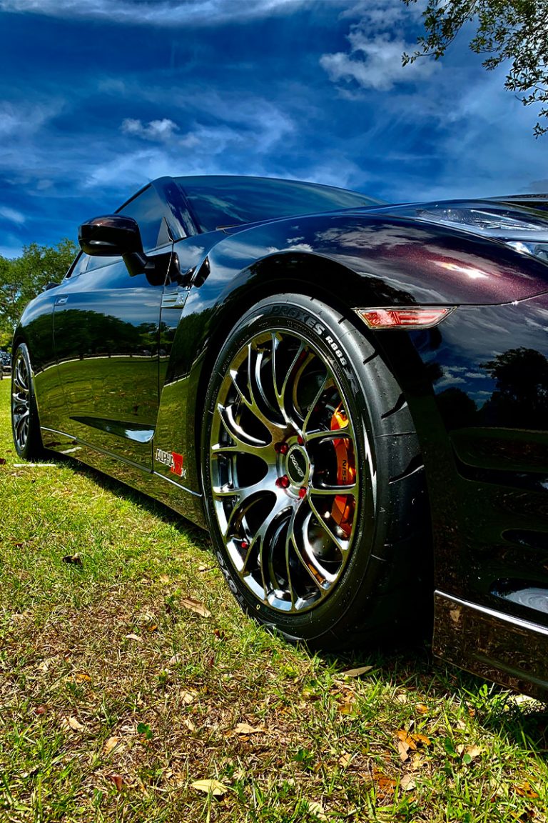 Customer Spotlight: Nissan GTR With 20" Volk Racing G16 Wheels - Vivid ...