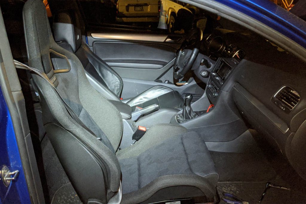 Customer Spotlight: Volkswagen Golf R Featuring Recaro Sportster CS ...