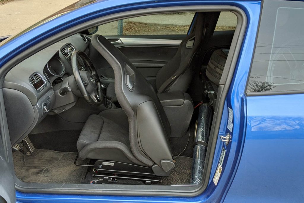 Customer Spotlight: Volkswagen Golf R Featuring Recaro Sportster CS ...