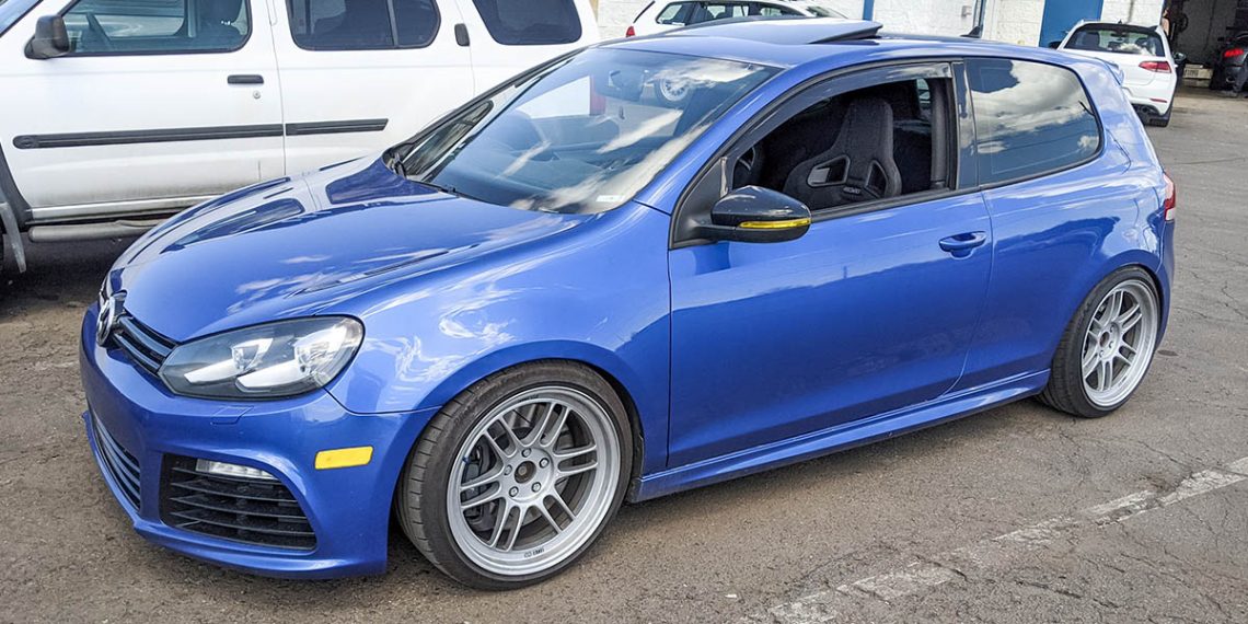 Customer Spotlight: Volkswagen Golf R Featuring Recaro Sportster CS ...