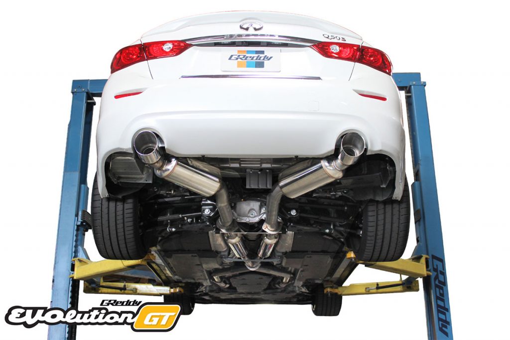 Greddy Releases EVOlution GT Exhaust for Infiniti Q50! – Vivid Racing News