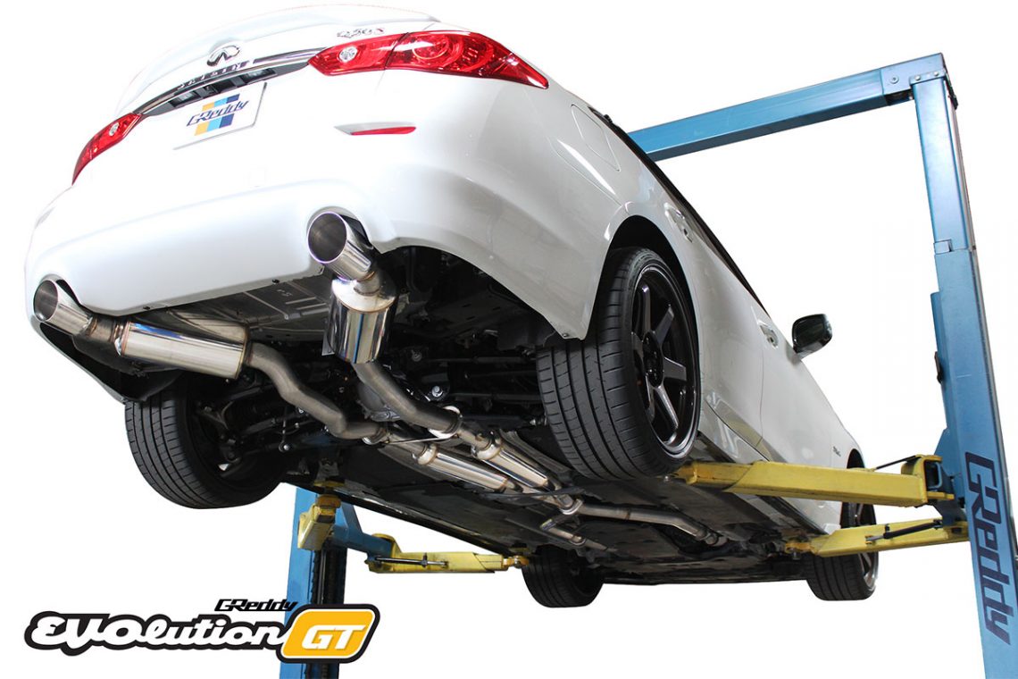 Greddy Releases EVOlution GT Exhaust for Infiniti Q50! – Vivid Racing News