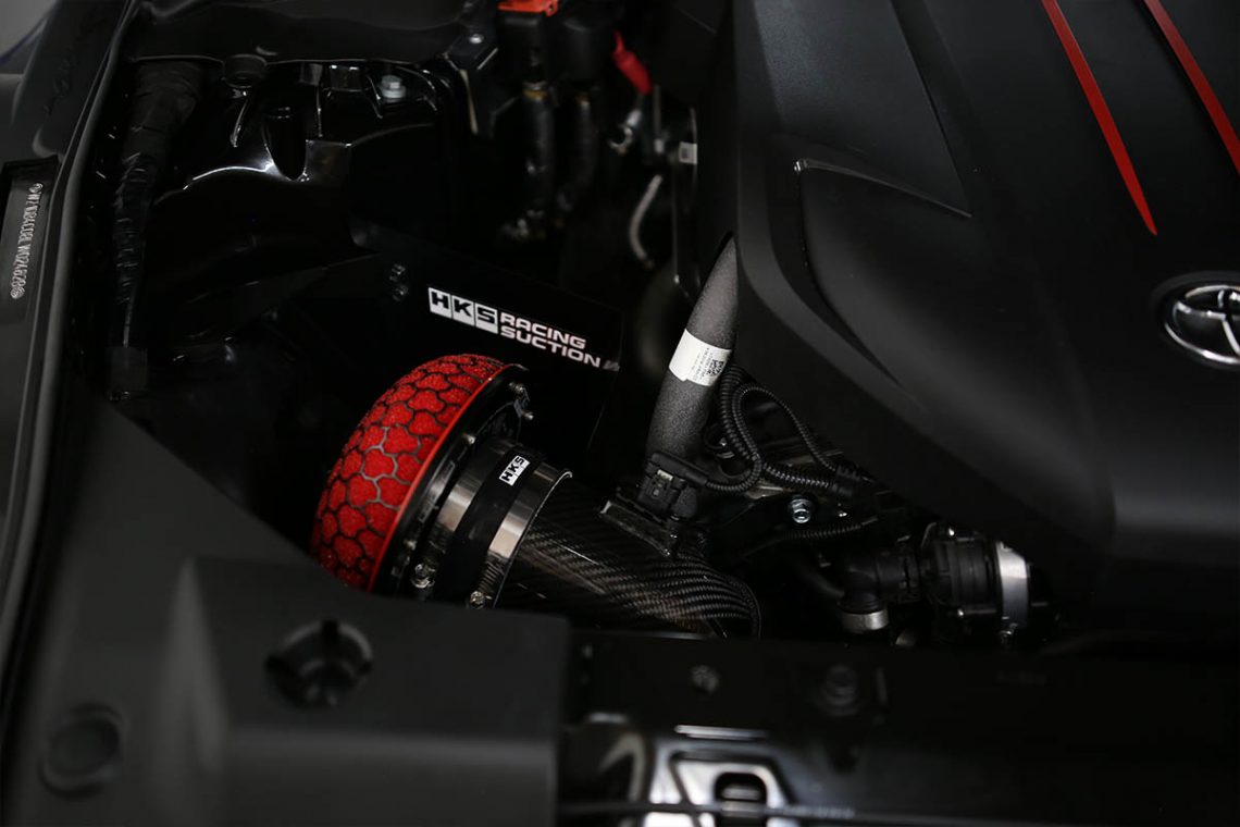 All-New HKS Dry Carbon Fiber Intake Kit for Toyota Supra A90 2019 ...
