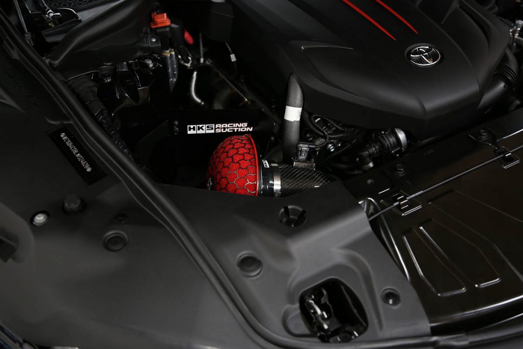 All-New HKS Dry Carbon Fiber Intake Kit for Toyota Supra A90 2019 ...