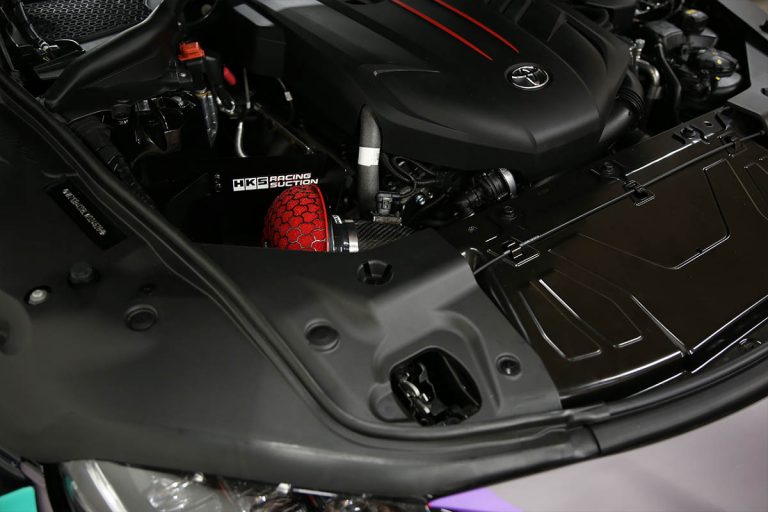 All-New HKS Dry Carbon Fiber Intake Kit for Toyota Supra A90 2019 ...