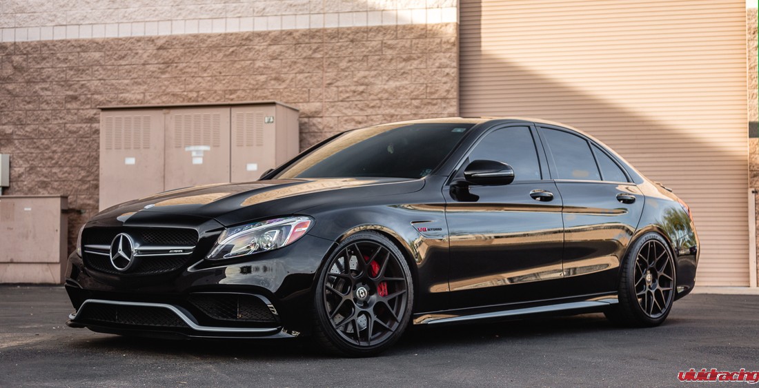Mercedes C63s AMG on HRE FF01 Flow Forged Wheels - Vivid Racing News