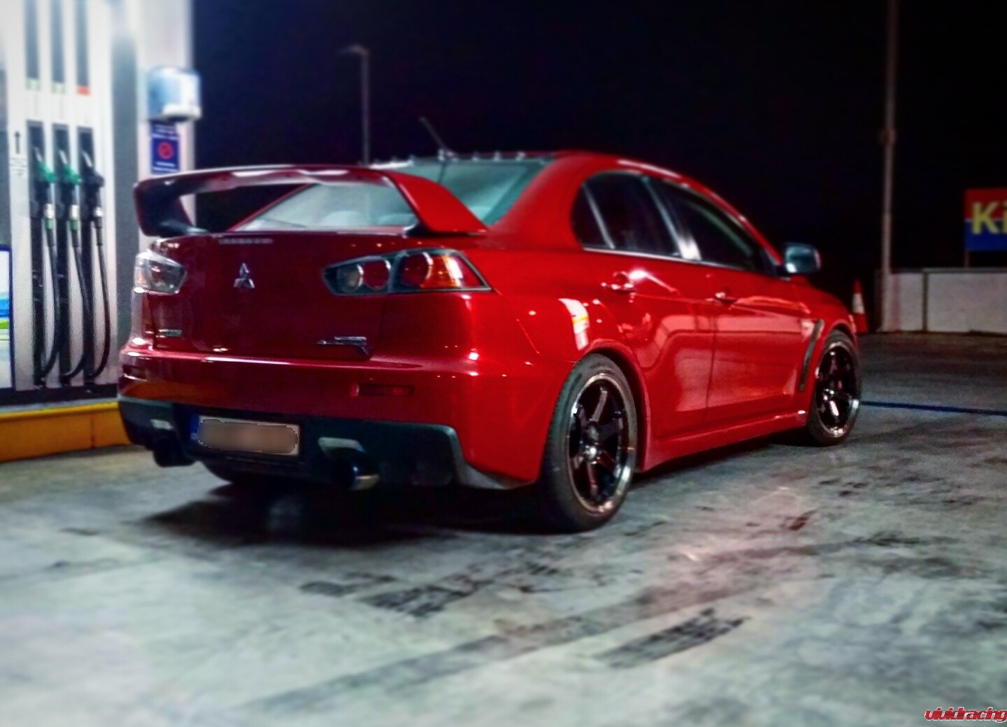 Customers Modified Mitsubishi Evo X from The Other Side Of The Pond ...