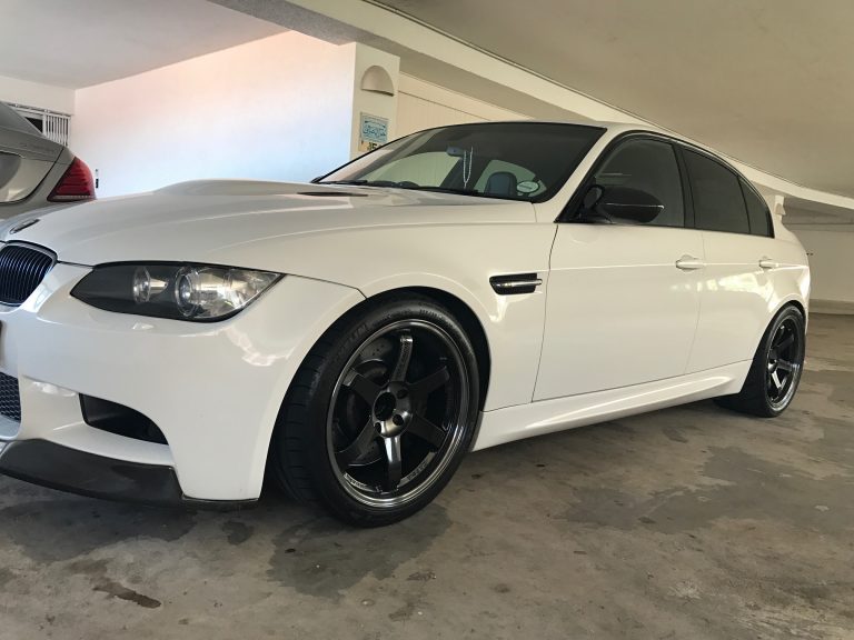 Super Charged E90 M3 Looks AGRESSIVE with New TE37 Black Edition Wheels ...