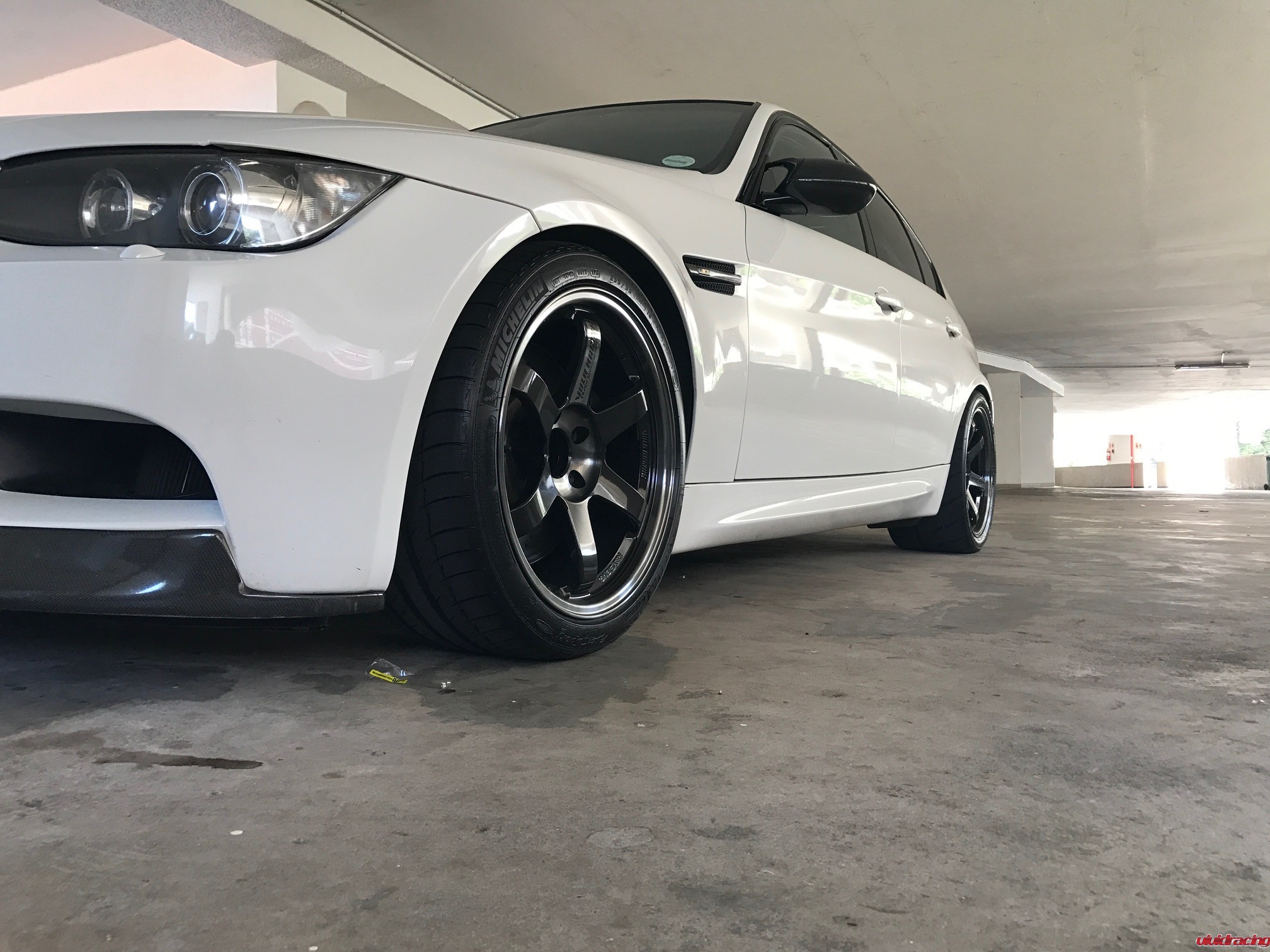Super Charged E90 M3 Looks AGRESSIVE with New TE37 Black Edition Wheels ...