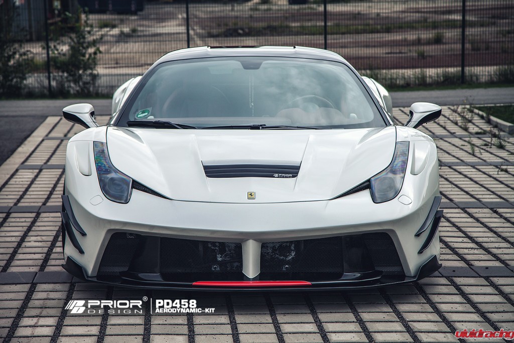 Ferrari 458 Italia Goes Widebody with Prior-Design Aerodynamic Kit ...