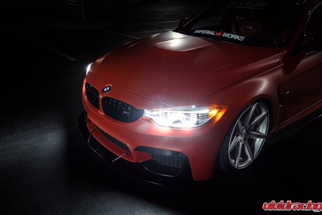 Matte Red Wrapped BMW F80 M3 - Vivid Racing News