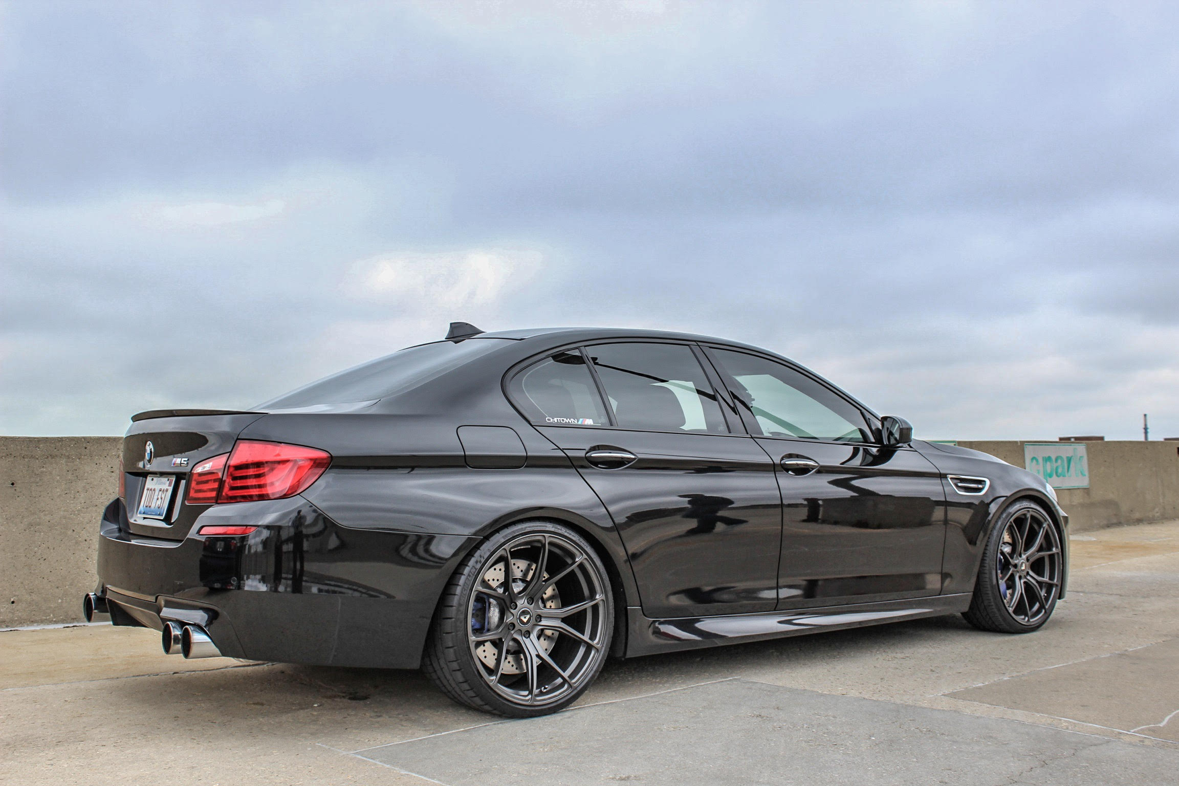 Fresh Fitment BMW F10 M5 with Vorsteiner V-FF 103 Wheels - Vivid Racing ...